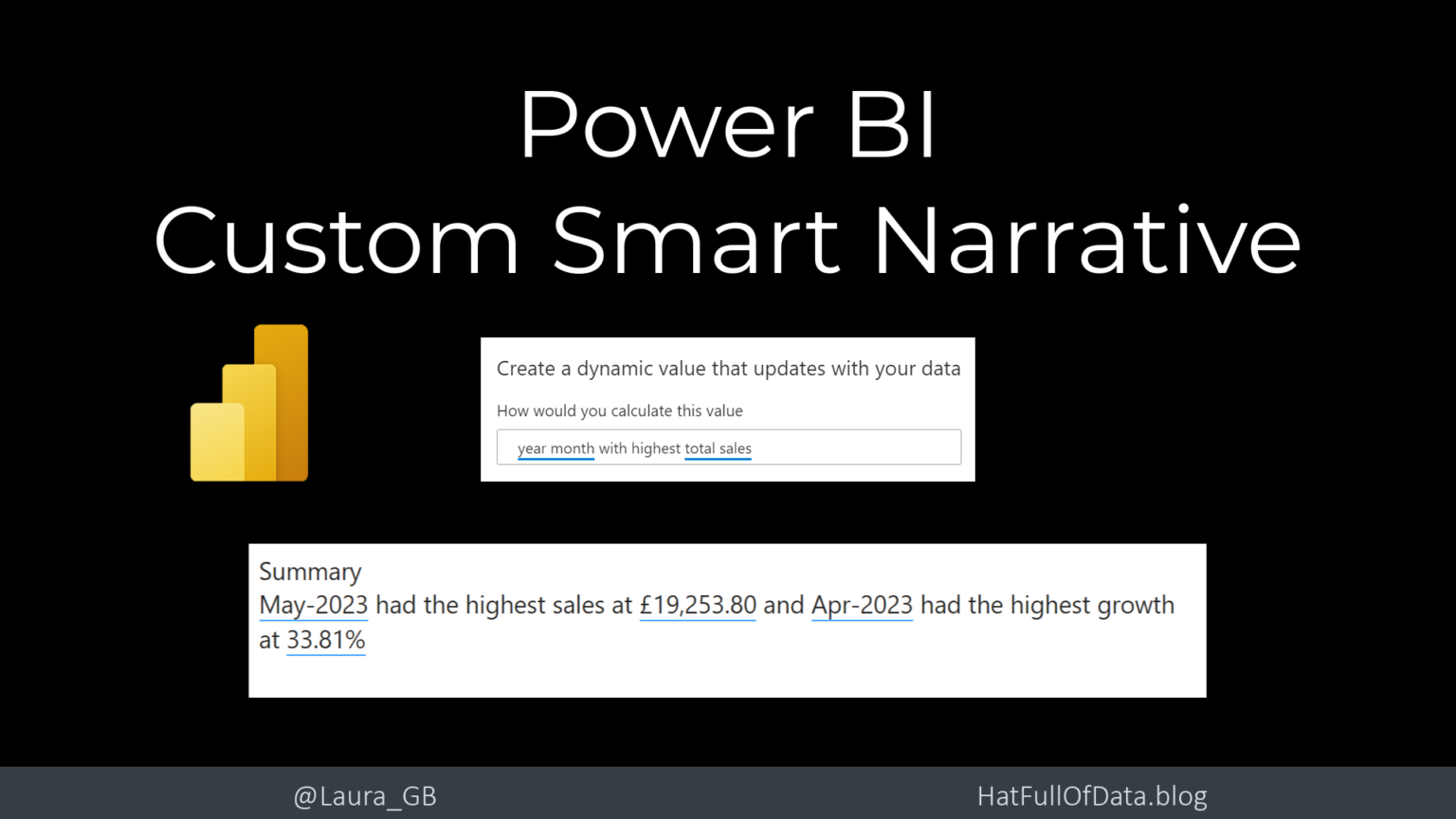Power BI - Creating a Custom Smart Narrative - Hat Full of Data Power BI - Creating a Custom Smart Narrative - Hat Full of Data