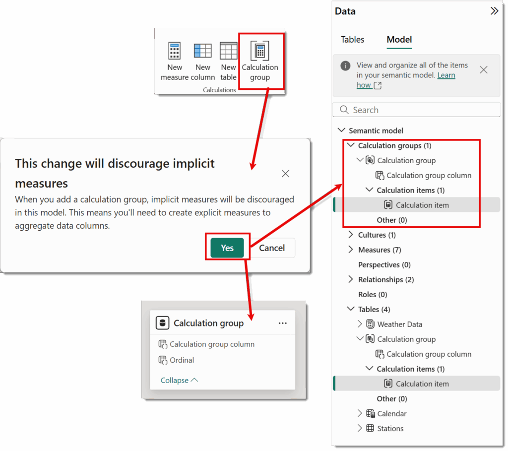 Power BI - Calculation Groups aren't scary - Hat Full of Data