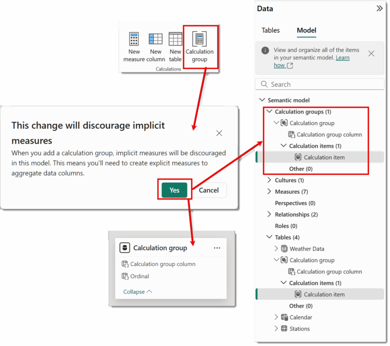 Power BI - Calculation Groups aren't scary - Hat Full of Data