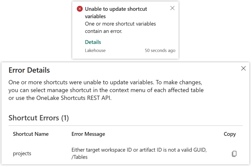 Using a Variable Library in Lakehouse Shortcuts - Hat Full of Data